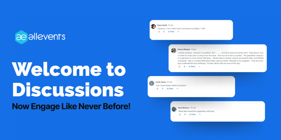 Introducing Discussions on Website across all Event Pages: Your ...