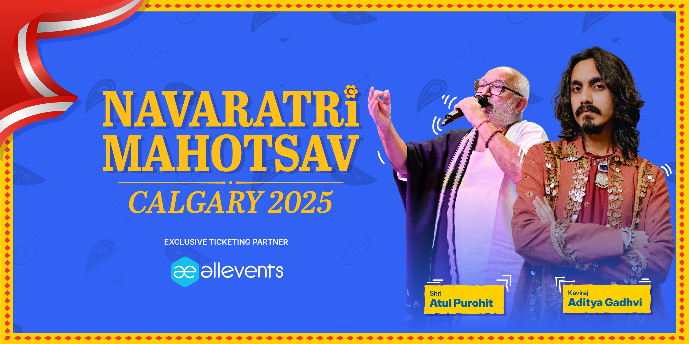 Atul Purohit & Aditya Gadhvi Live in Calgary - Navratri Mahotsav 2025