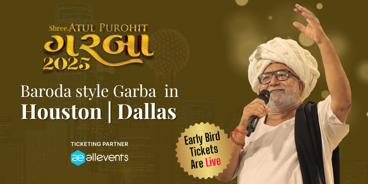 Atul Purohit Live in Houston & Parker, TX | Exclusive Baroda-Style ...