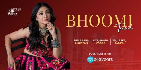 Bhoomi Trivedi Garba 2025: Live in Houston, Frisco & Tampa | Book Tickets